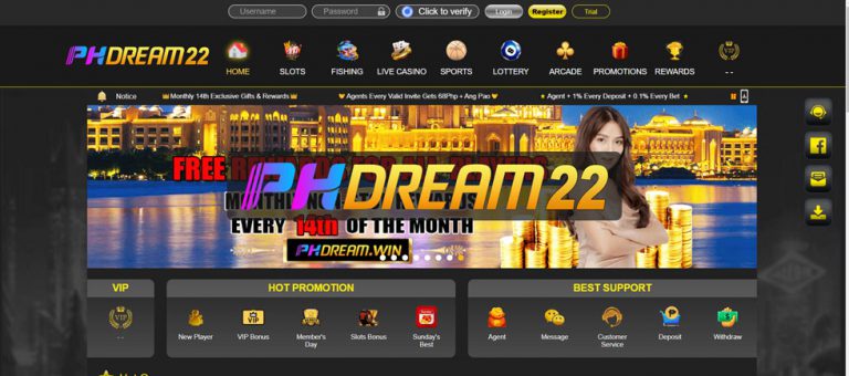 Phdream22 Login | The Most Reliable Online Casino in Philippines